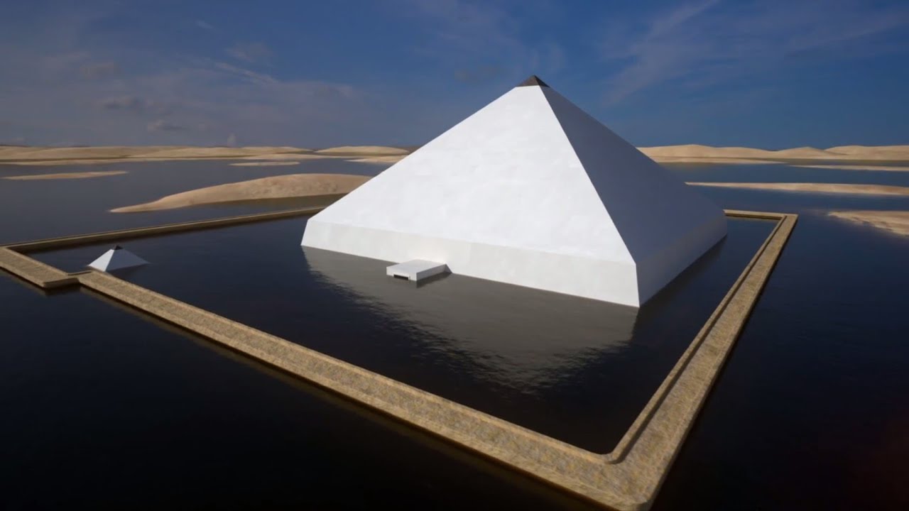 Pyramid of Lahun: Δείτε σε video από drone την πυραμίδα που μοιάζει σαν ...