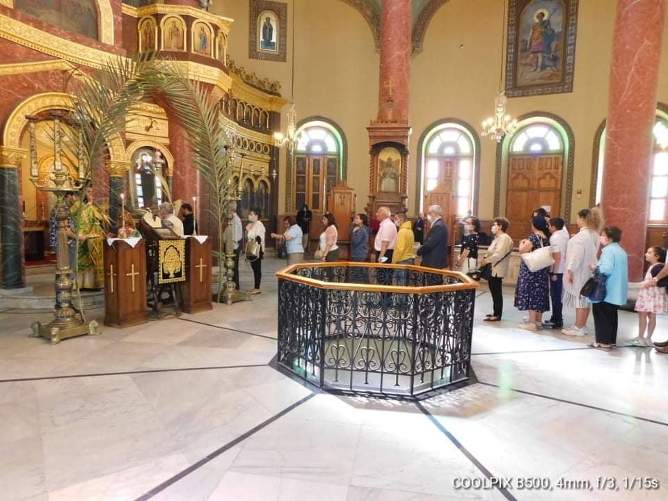 Φωτογραφήματα από την Κυριακή των Βαΐων στην Ι.Μ του Αγ. Γεωργίου ...